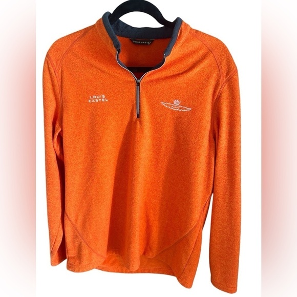 loius castel | Shirts | Korean Luxury Fleece Orange Louis Castel Size 5 ...